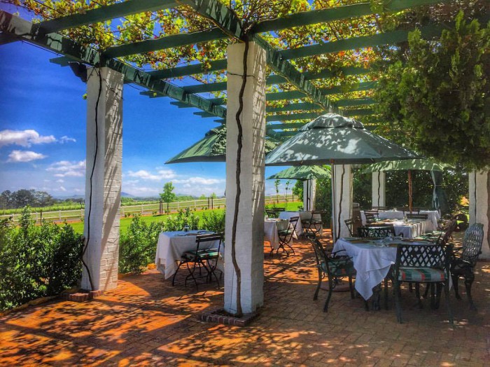 Avontuur Estate Restaurant in Stellenbosch