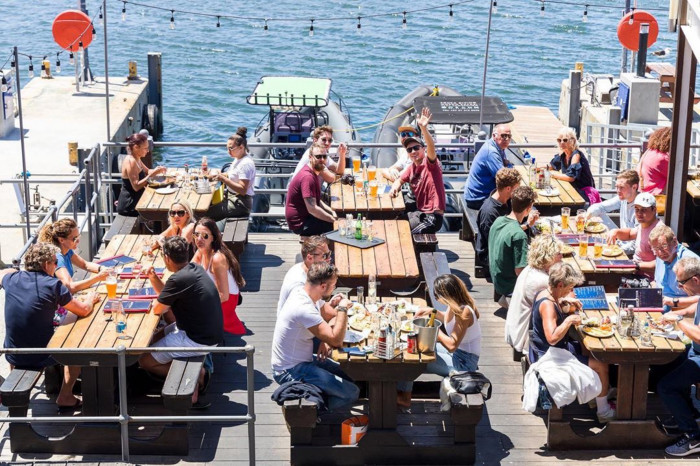Quay Four Restaurant at the V&A Waterfront in Cape Town