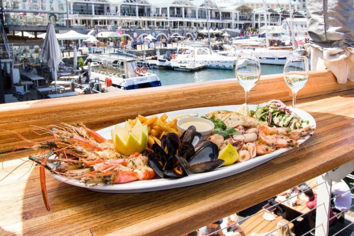 Quay Four Restaurant at the V&A Waterfront in Cape Town