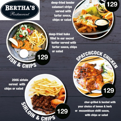 Berthas Restaurant in Simons Town